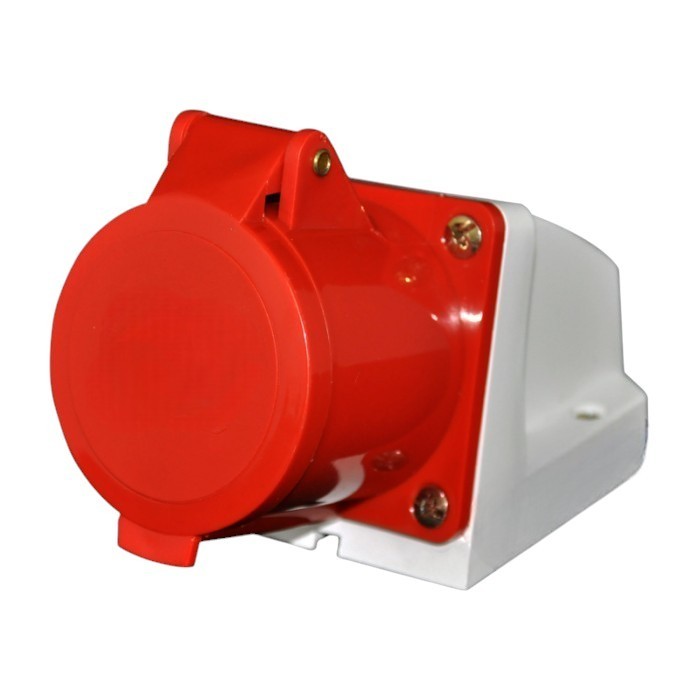 Jual DDB99 CEE 124 - INDUSTRIAL WALL SOCKET 4P 32A IP 44 FORT | Shopee ...