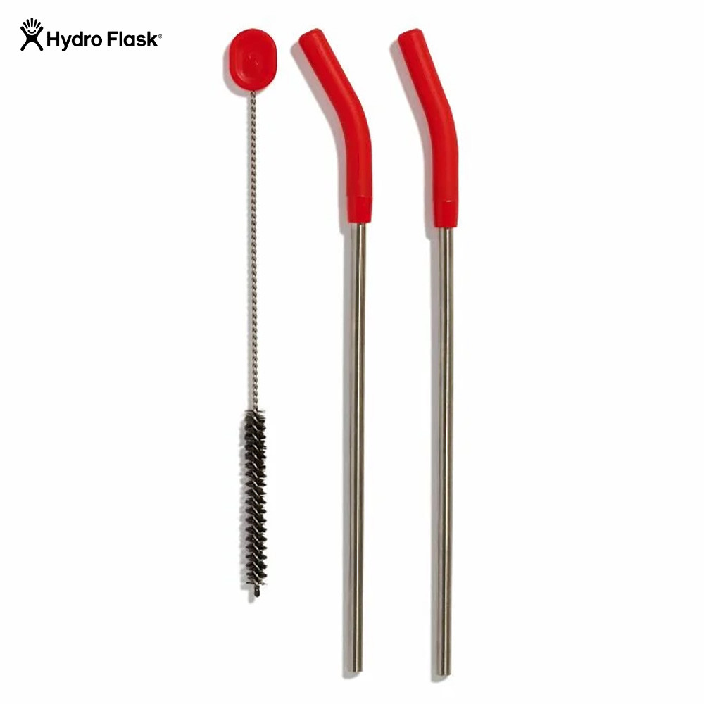 Jual Hydro Flask Stainless Steel Straw Set Goji | Shopee Indonesia