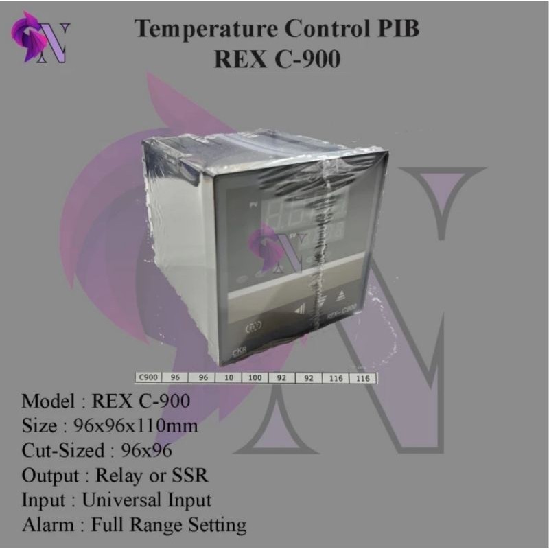 Jual PID Rex RKG C900 Rex-C900 Output Relay 220V AC 0-400C 400C Module Modul Digital Temperature ...