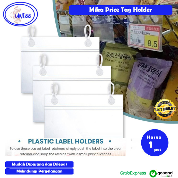 Jual Label Display Jepit Mika Price Tag Gantungan Lebel Harga Model ...