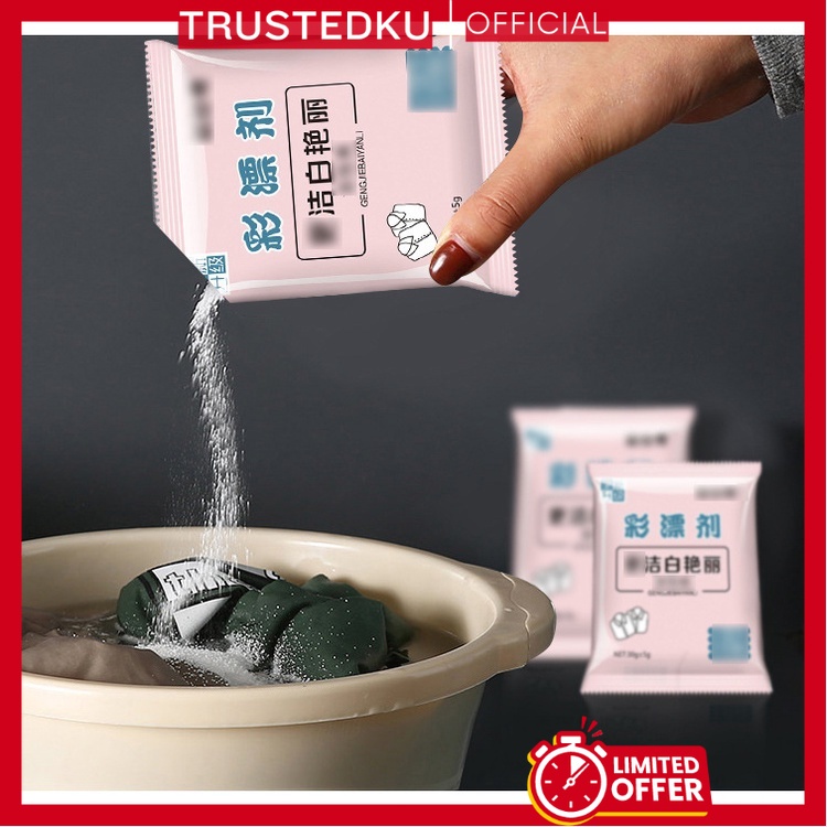 Jual Bleaching Saset pemutih warna putih Bubuk untuk Pakaian rumah ...