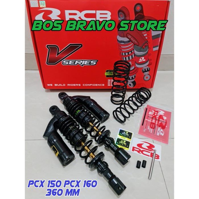 Jual shockbreaker rcb pcx 150 pcx 160 vs series black premium 360mm | Shopee Indonesia