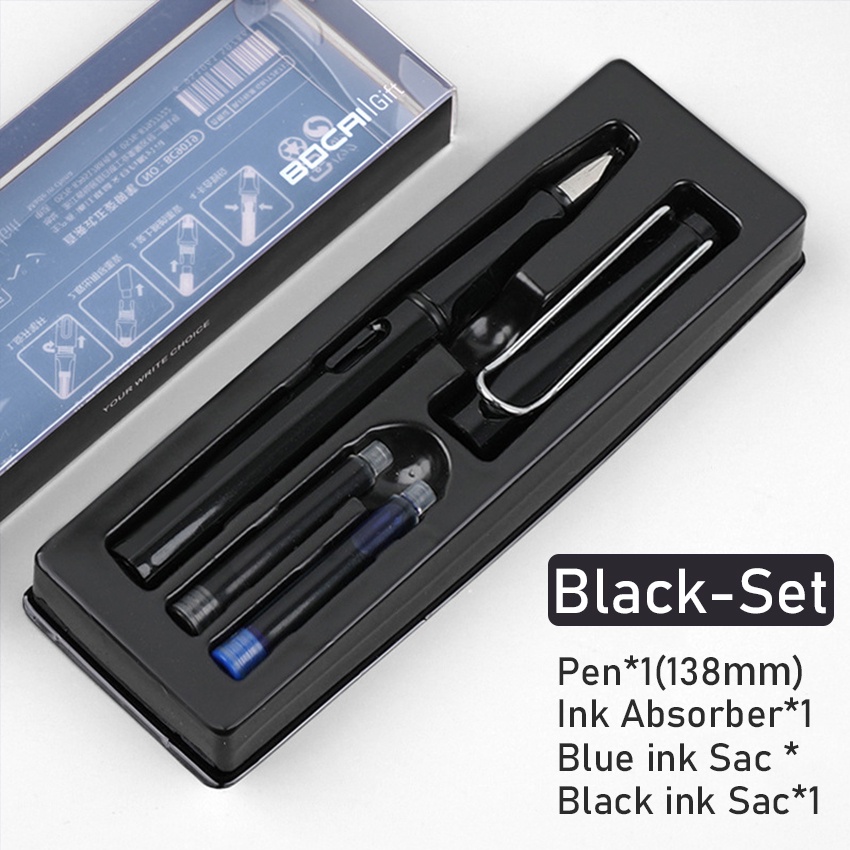 Jual Set Pena Tinta Fountain 0.38mm Kualitas Tinggi Untuk Menulis ...