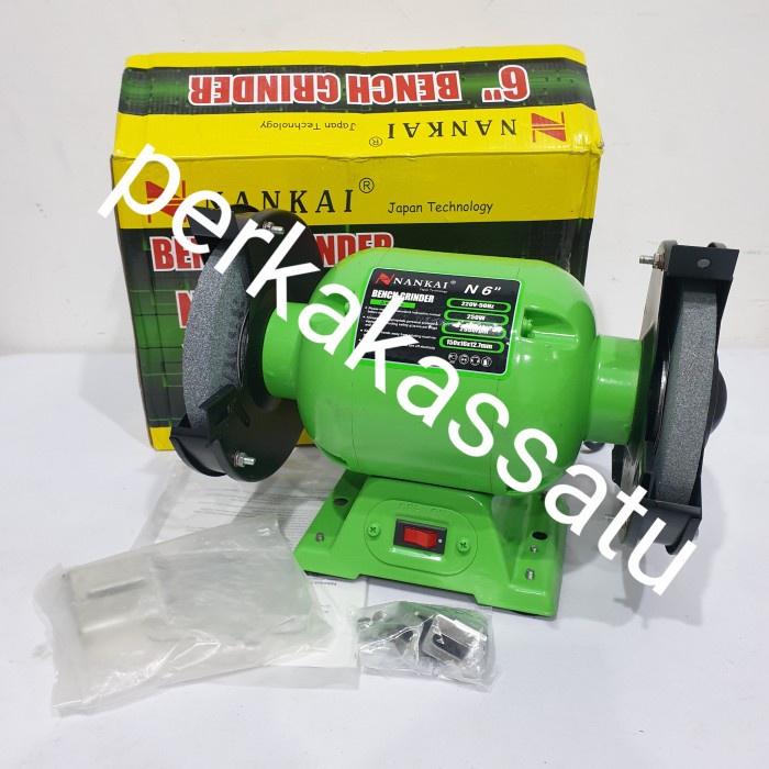 Jual MESIN GERINDA DUDUK 6" 6 INCI INCH 150MM 150 MM NANKAI BENCH ...