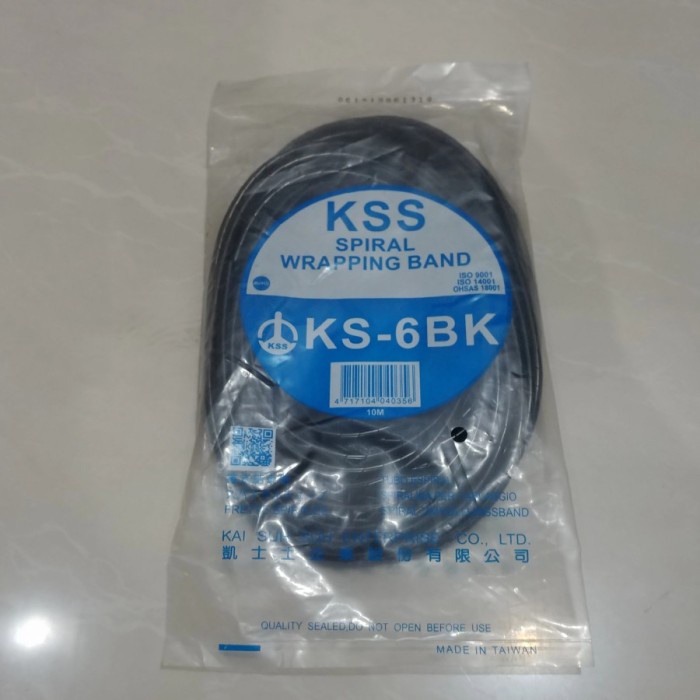 Jual Kabel Spiral Protektor KS-6 Hitam KSS | Shopee Indonesia