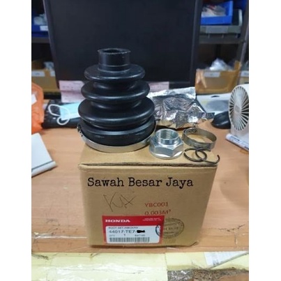 Jual Inboard Boot Draft Shaft Set Karet Boot As Roda As Kopel CV Joint Bagian Dalam Honda BRV BR ...
