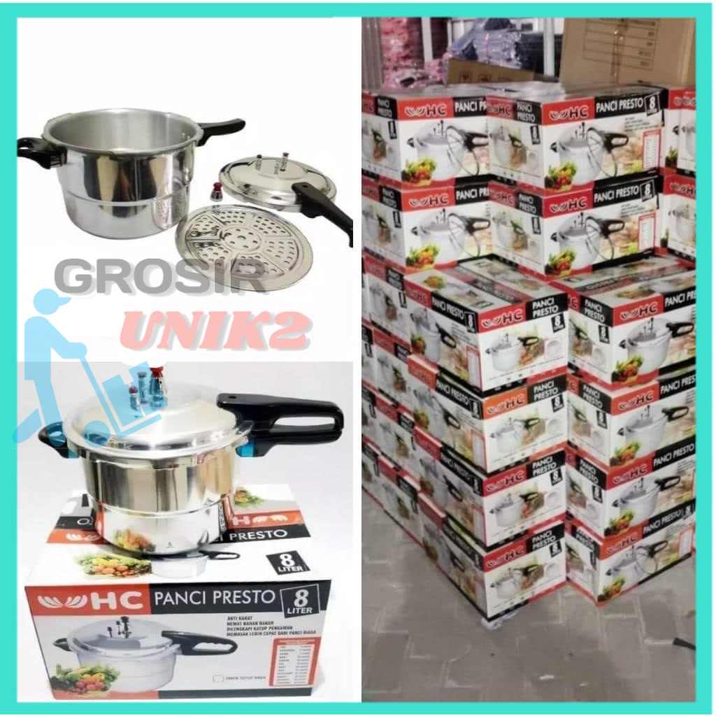 Jual PRESTO 8 LITER DAN PANCI PRESTO 4 LITER SERBAGUNA PELUNAK DAGING | Shopee Indonesia