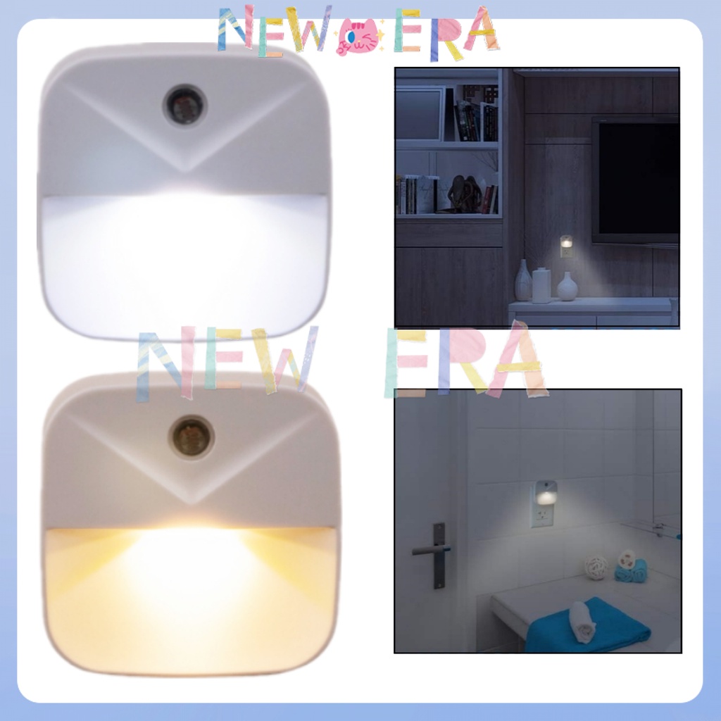 Jual NewEra Lampu Tidur LED Model Persegi Sensor Otomatis Night Lamp ...
