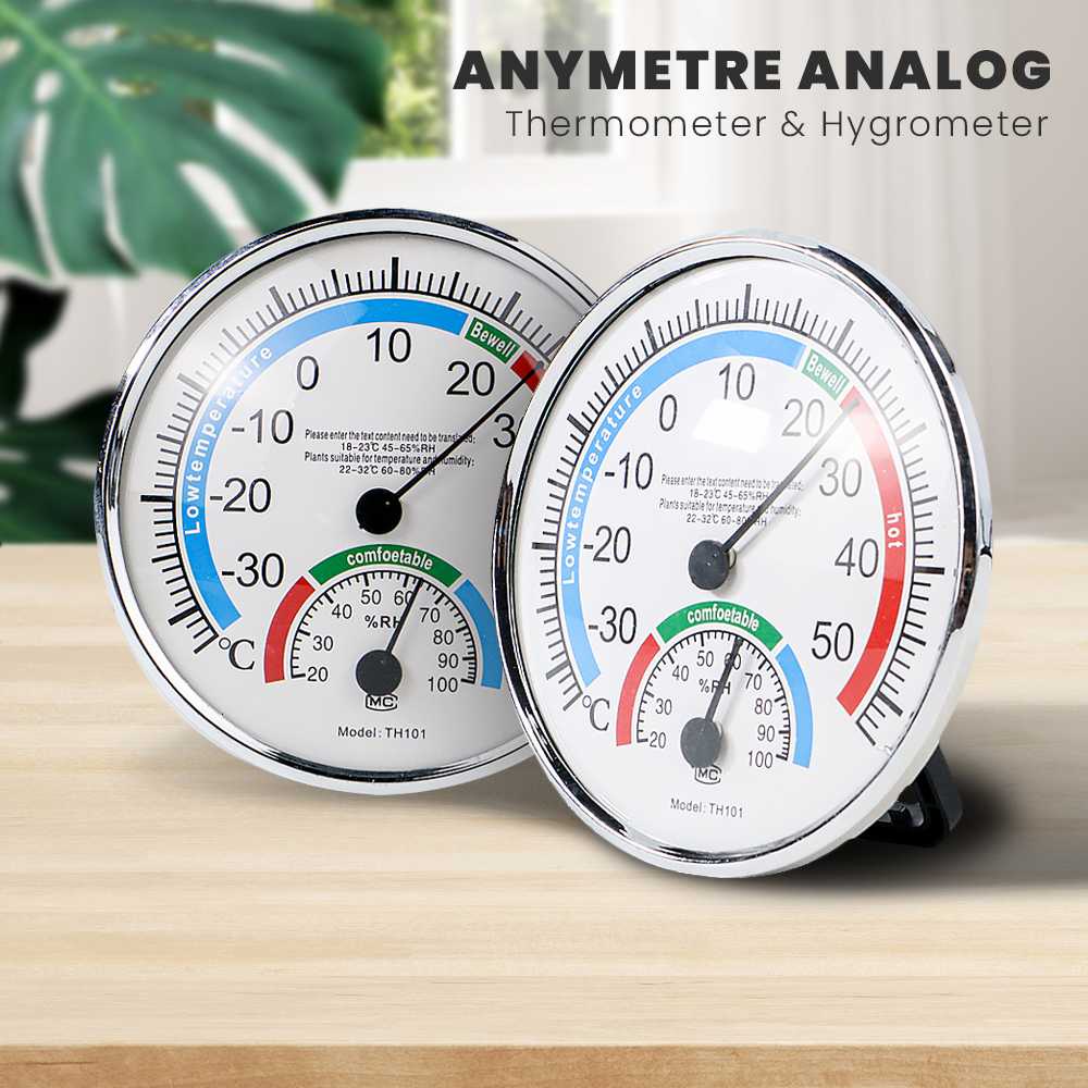 Jual Taffware Analog Thermometer Hygrometer Temperature Humidity ...