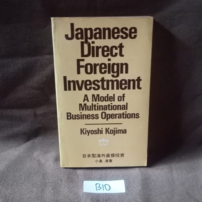 Jual Japanese Direct Foreign Investment | Shopee Indonesia