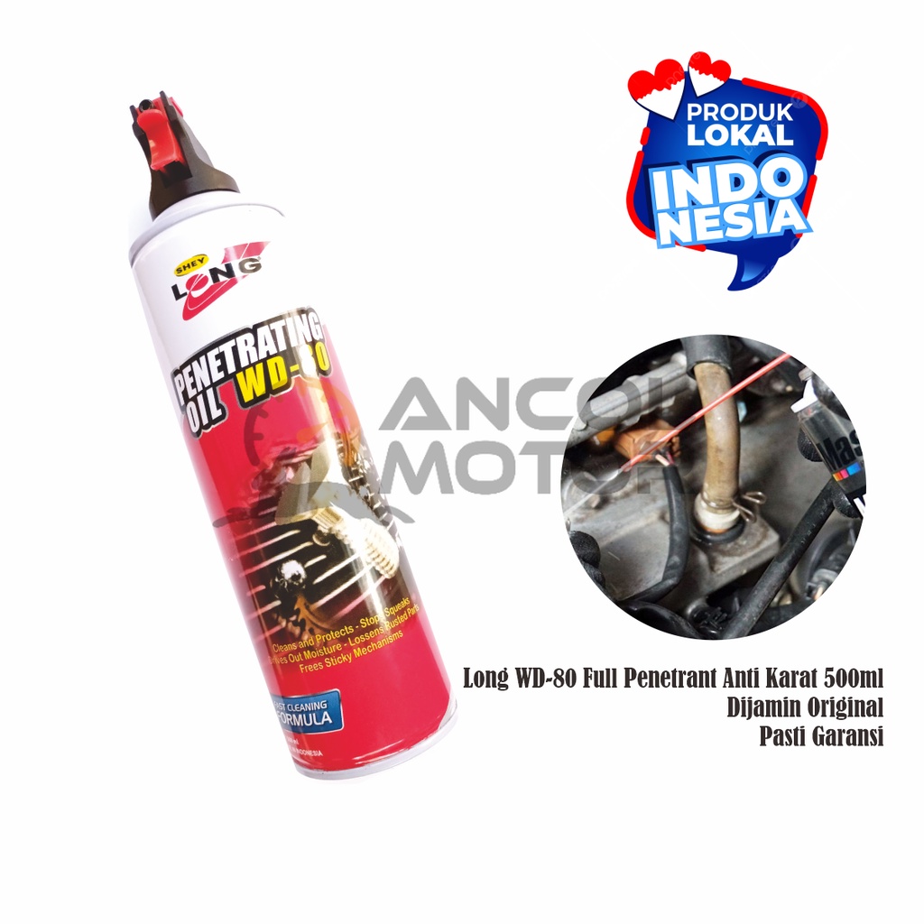 Jual Shey Long Penetrating WD-80 Cairan Anti Karat Penetrant | Shopee ...