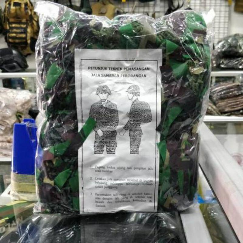Jual SAMARAN HELEM+ RANSEL TNI | Shopee Indonesia