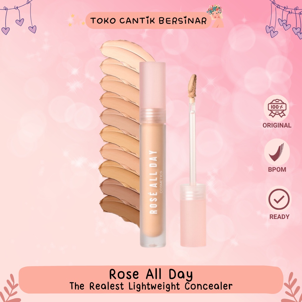 Jual Rosé All Day The Realest Lightweight Concealer Untuk Semua Jenis ...