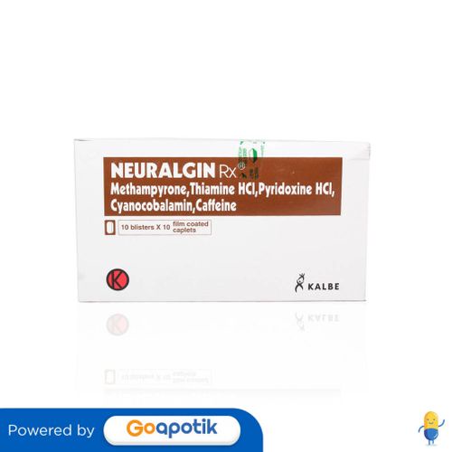 Jual NEURALGIN RX BOX 100 KAPLET | Shopee Indonesia