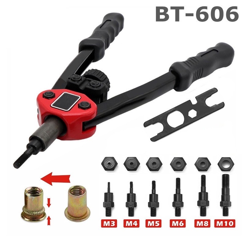 Jual BT606 Hand Threaded Riveter Nuts Guns | Shopee Indonesia