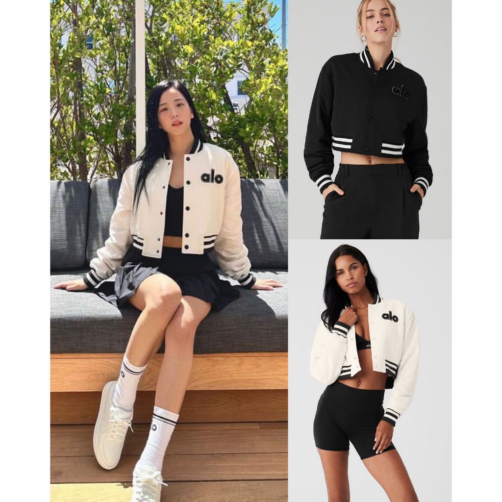 Jual A.L.O Cropped G.O.A.T Jacket // Fashion Branded // | Shopee Indonesia