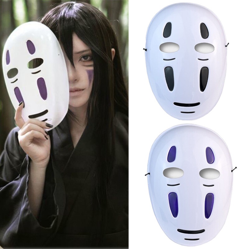 Jual Topeng Anime Spirited Away Kaonashi No Face Mask Cosplay Halloween ...