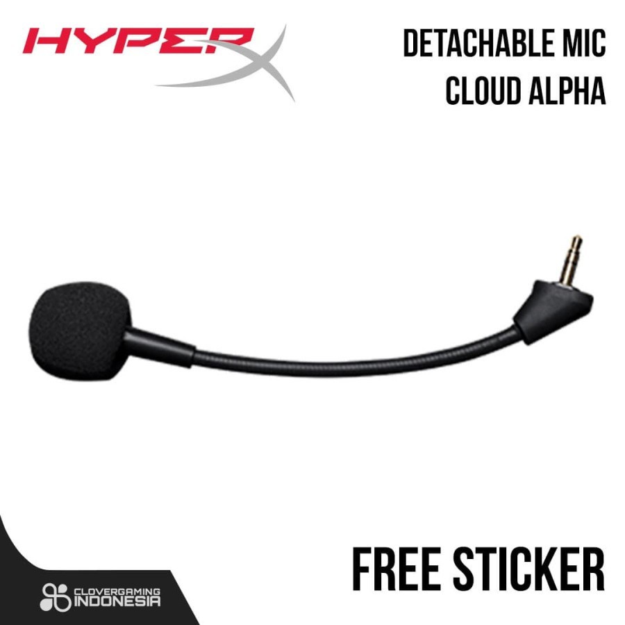Jual HyperX Detachable Microphone (Cloud Alpha) | Shopee Indonesia