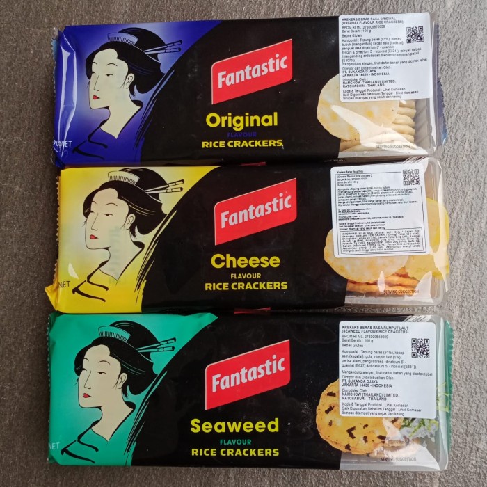 Jual FANTASTIC RICE CRACKERS 100g | Shopee Indonesia