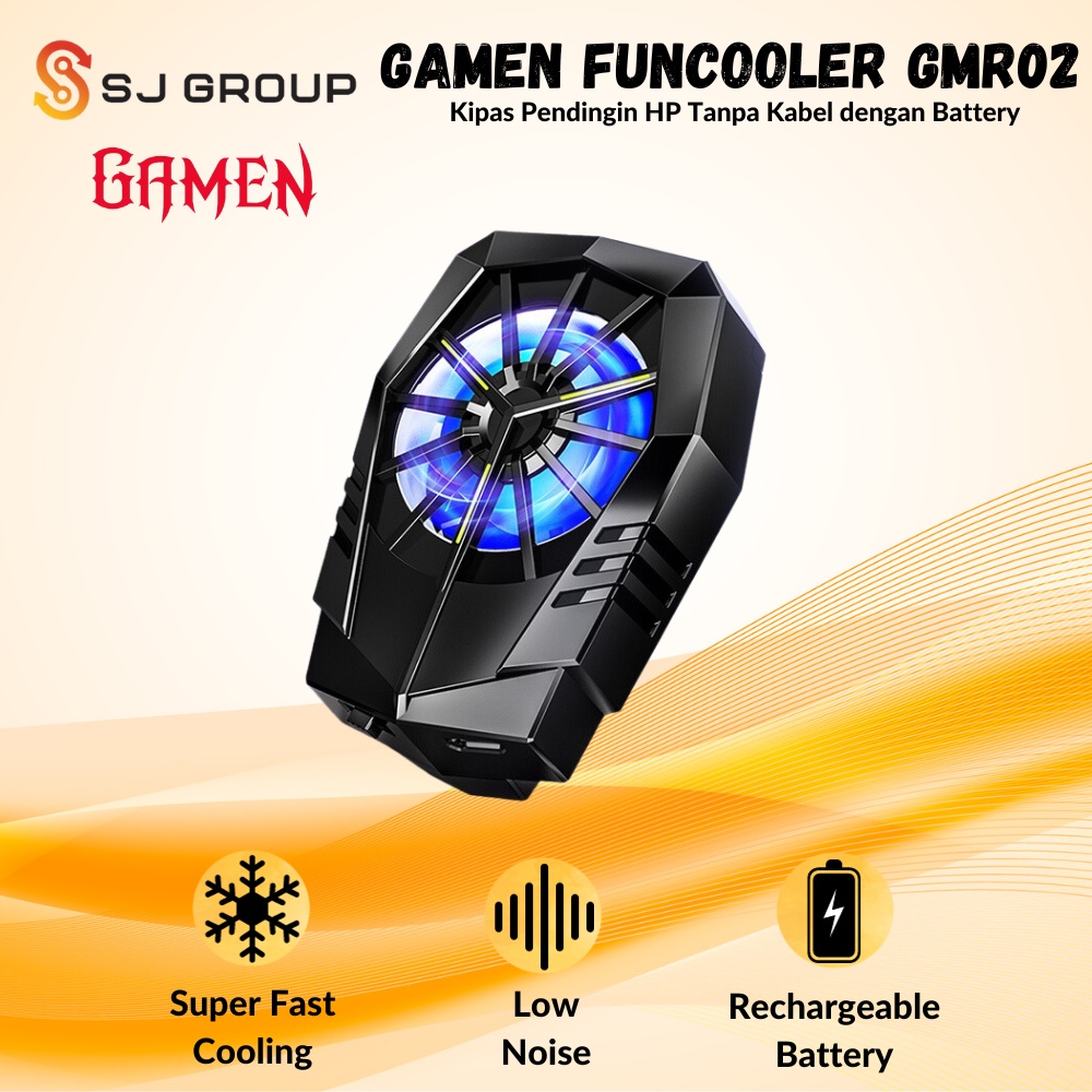 Jual GAMEN Funcooler Radiator GMR02 Kipas Pendingin HP Cooling Fan ...