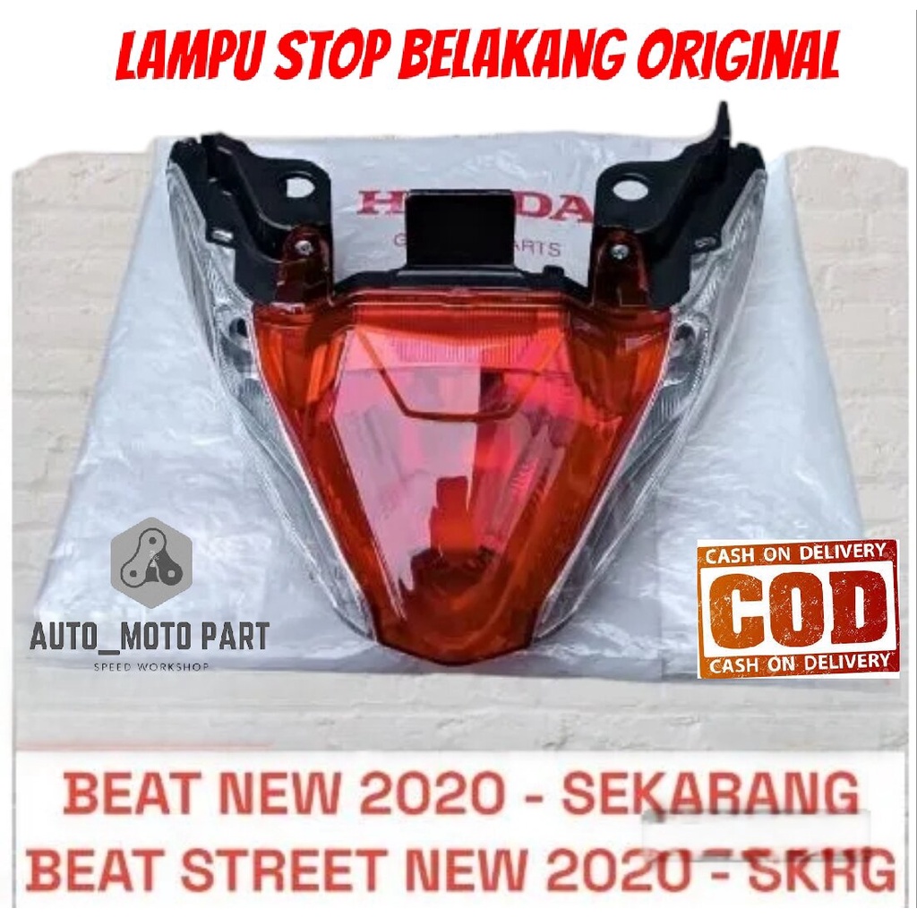 Jual Stop lamp assy lampu stop belakang honda beat new street deluxe ...