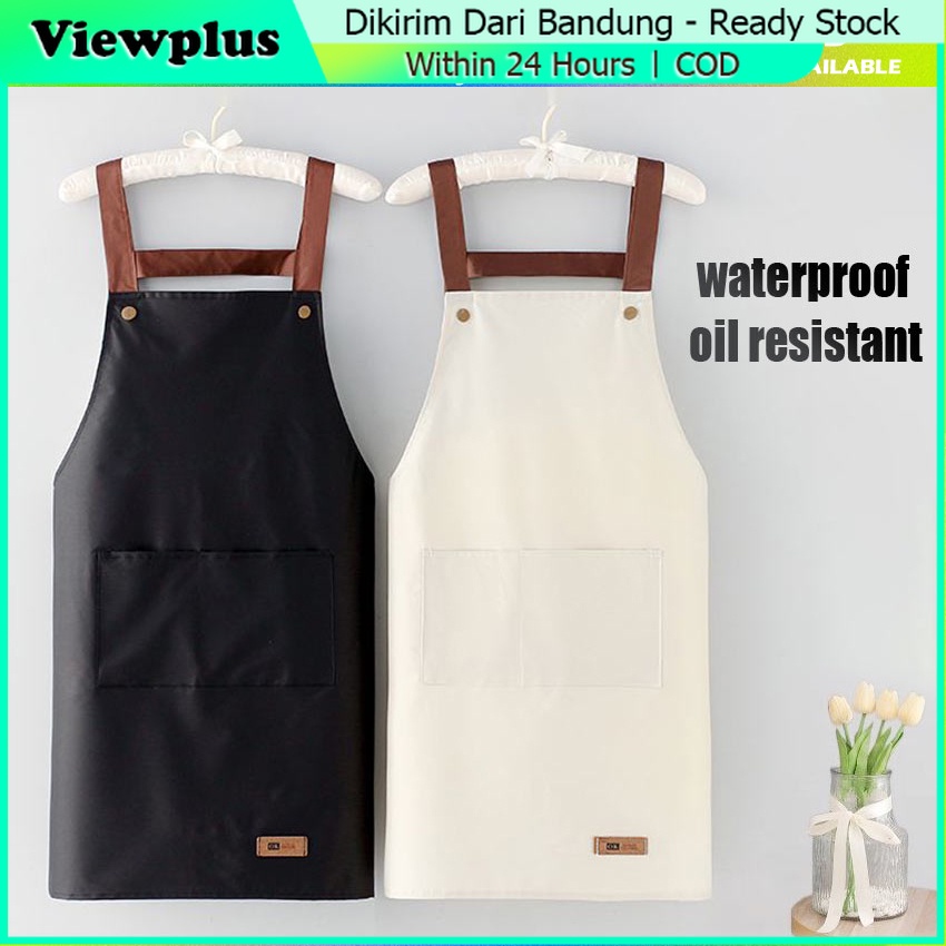 Jual Apron / Celemek PVC Waterproof Celemek Masak Dewasa Anti Air Apron ...