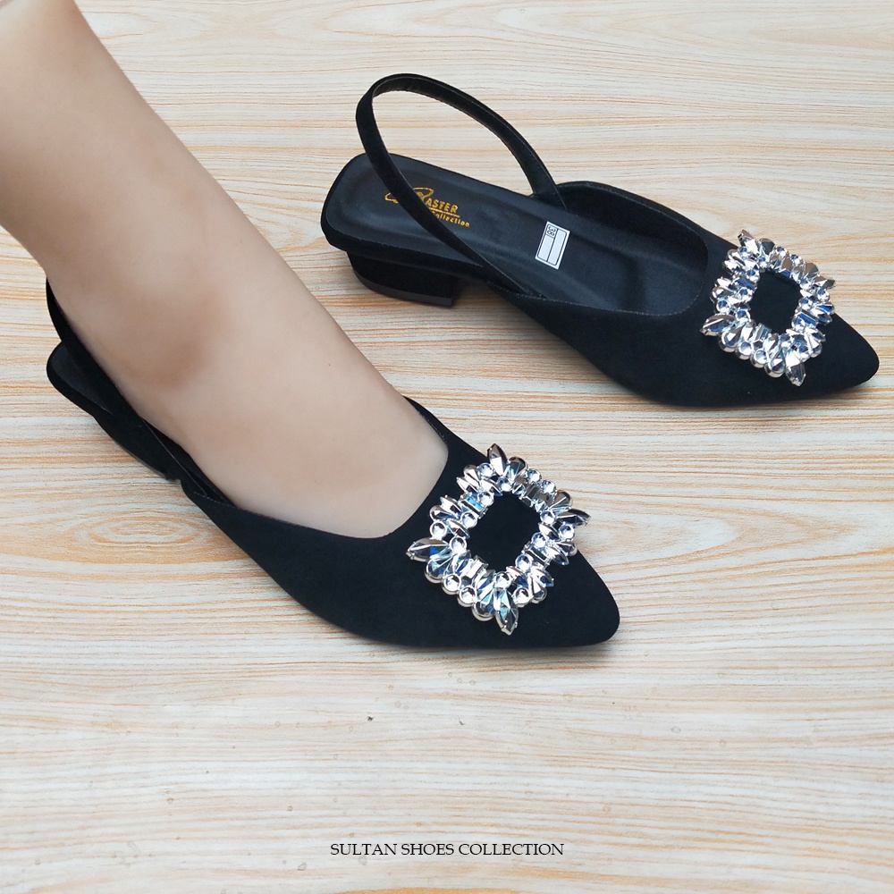 Jual 11.11 Big sale- Sepatu/Sandal High Heels-Heals-hels 3 CM Flat Slip ...