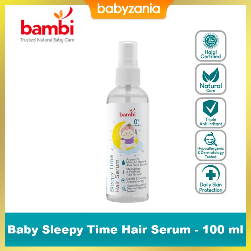 Jual Bambi Baby Sleepy Time Hair Serum - 100 ml | Shopee Indonesia