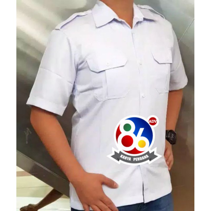 Jual Seragam putih PNS,Baju PNS,Baju PNS pria,Dinas putih,Kemeja putih ...