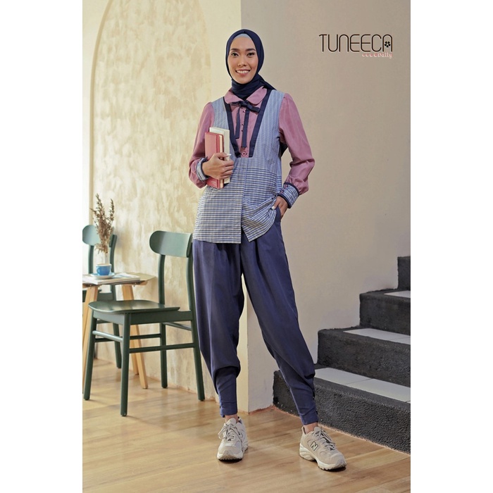 Jual TUNEECA DAILY KEMEJA Lenore - D-0422004 I Kemeja Wanita Kasual ...