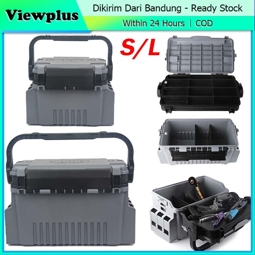 Jual Tackle Box Pancing Kotak Peralatan Pancing Jigging Lure Box ...