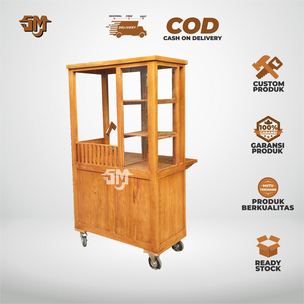 Jual Booth Makanan dan Minuman Kekinian/Grobak Usaha Rumahan/Booth 7 ...