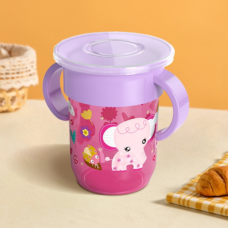 Jual Baby training cup with handle / gelas minum bayi / cangkir anak ...