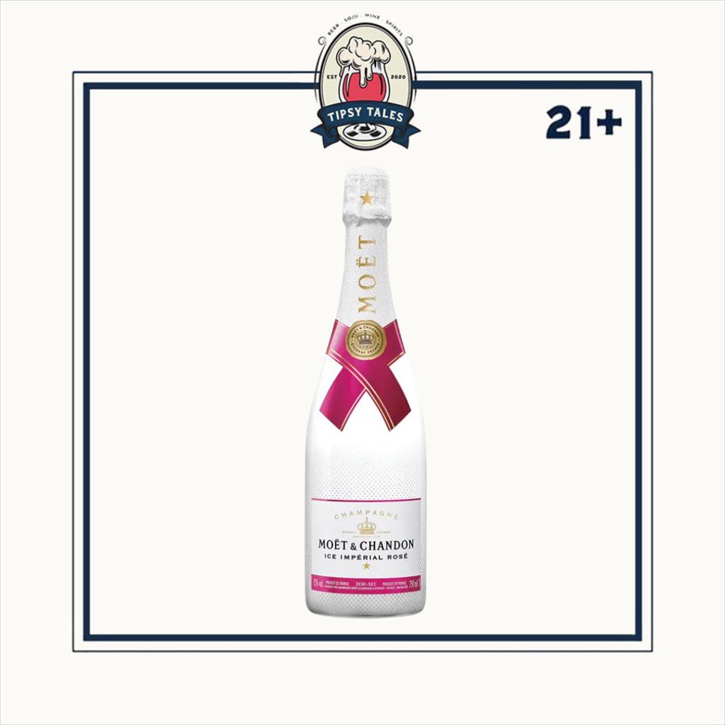 Jual Moet & Chandon Ice Imperial Rose 750 ML | Shopee Indonesia