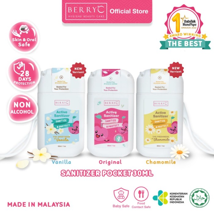 Jual BerryC / Berry C - Pocket Sanitizer (30 ml) | Shopee Indonesia