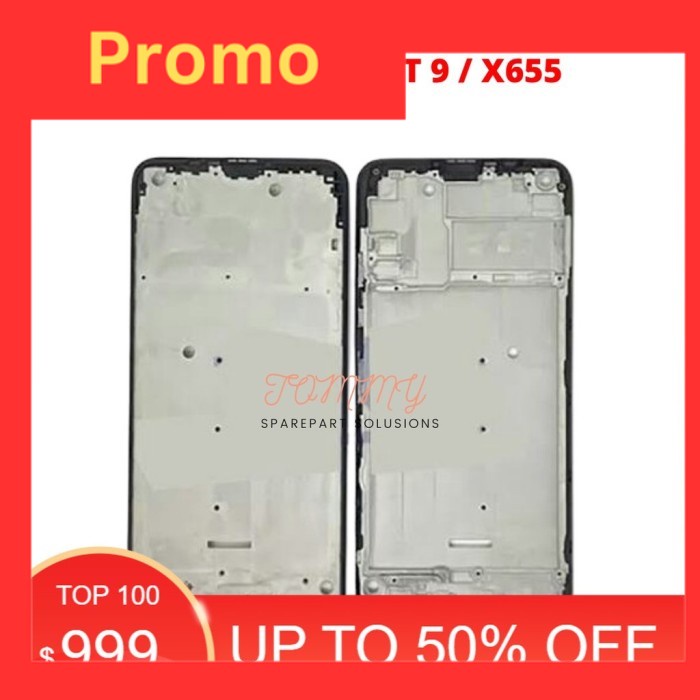 Jual FRAME LCD / MIDDLE / TULANG TENGAH HOT 9 / X655 ORIGINAL | Shopee ...