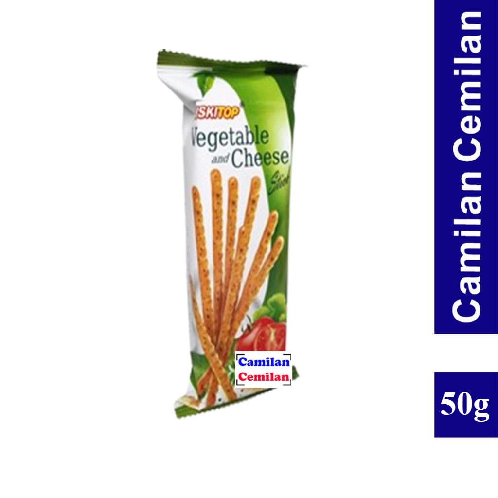 Jual Biskitop Biskuit Stik Vegetable and Cheese Stick 50 gr | Shopee ...