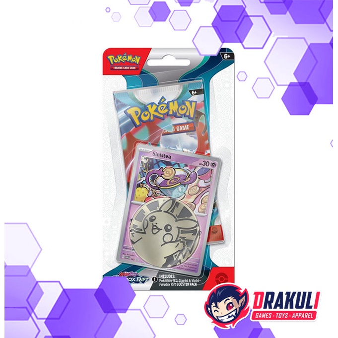 Jual TCG Pokemon Paradox Rift SV4 Checklane Blister - Sinistea | Shopee ...