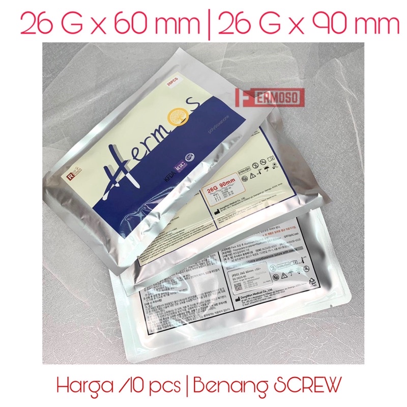 Jual Tanam Benang Screw | threadlift | mono | pdo | Shopee Indonesia