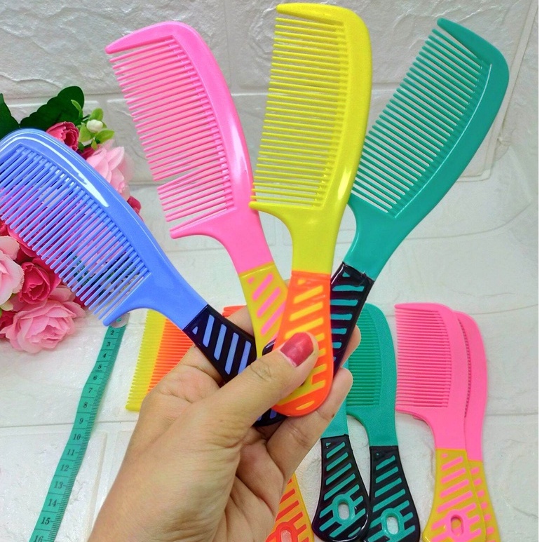 Jual Sisir Rambut Motif GARIS / Sisir Gagang / Sisir Murah Meriah ...