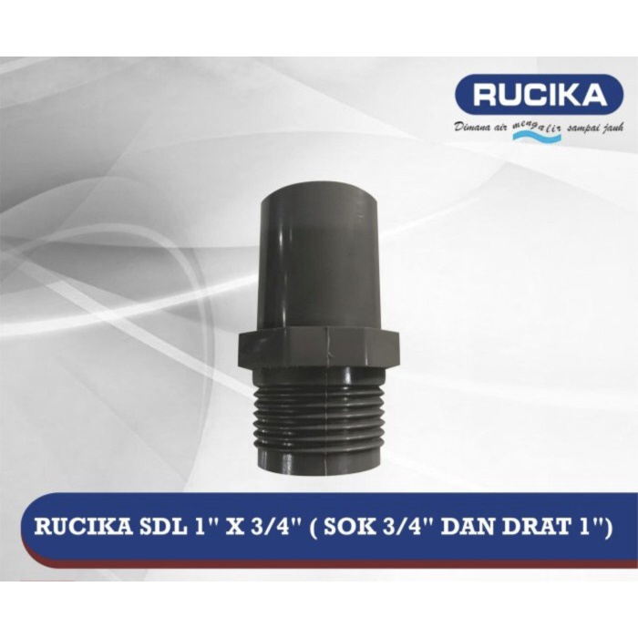 Jual Shock Drat Luar 1 x 3/4 Rucika ( SDL 1x3/4 ) | Shopee Indonesia