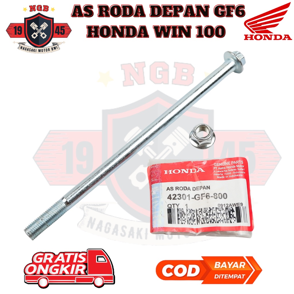 Jual AS Roda Depan GF6 Honda Win & Win 100 / As Roda Honda WIN - 42301 ...
