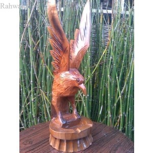 Jual termurah Asbak Rokok Kayu Jati Unik Ukir Motif Garuda | Shopee ...