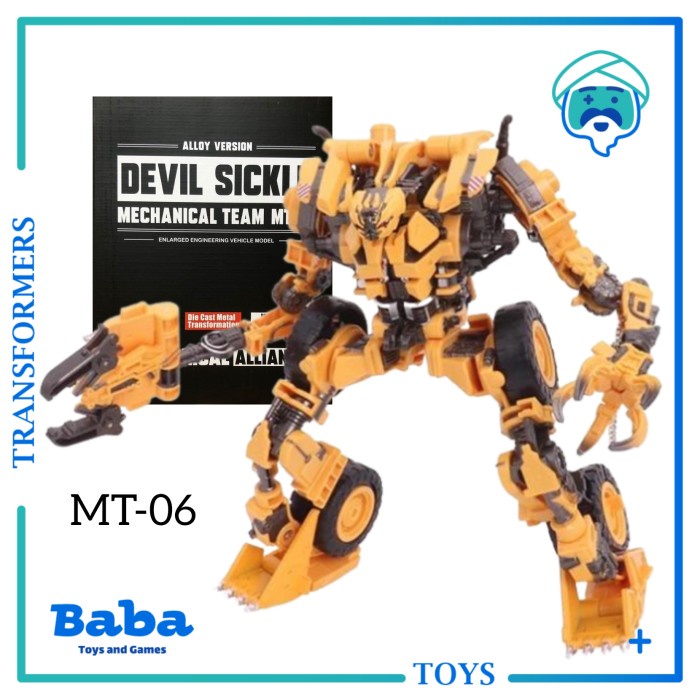 Jual Transformers Deformation Mechanical Team MT-06 Devastator Scrapper ...