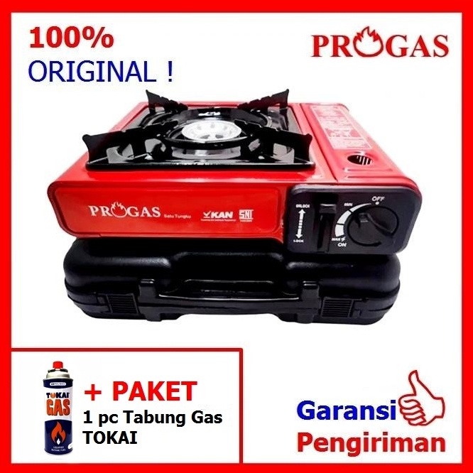Jual Kompor Gas Portable Progas 2in1 kompor camping kompor portable ...