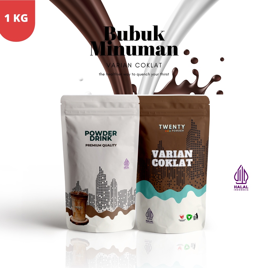 Jual bubuk minuman rasa coklat 1kg serbuk minuman aneka rasa bubuk ...