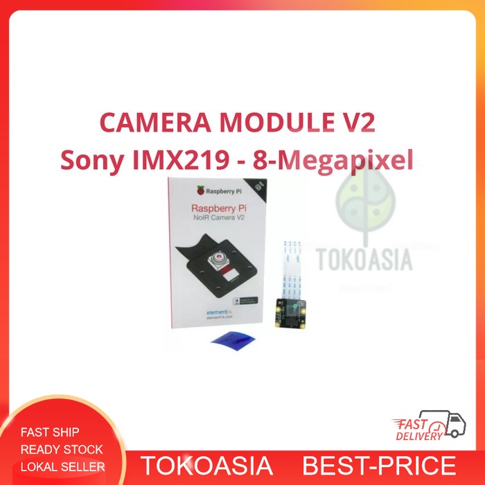 Jual Raspberry Pi Camera Module V2 No IR - Sony IMX219 - 8 MegaPixel ...
