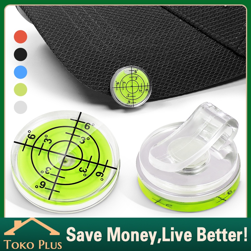 Jual Golfer Slope Putting Level Reading Hat Clip / Topi Golf Marker ...