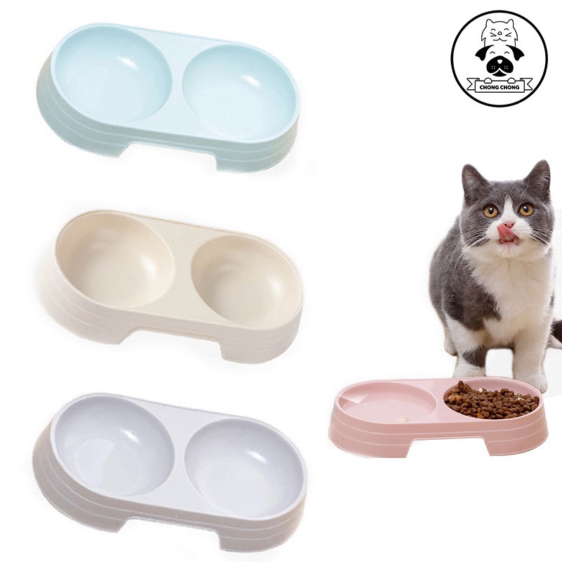 Jual ChongChong - Aksesori Kotak Makanan Kucing & Anjing Pet Double ...