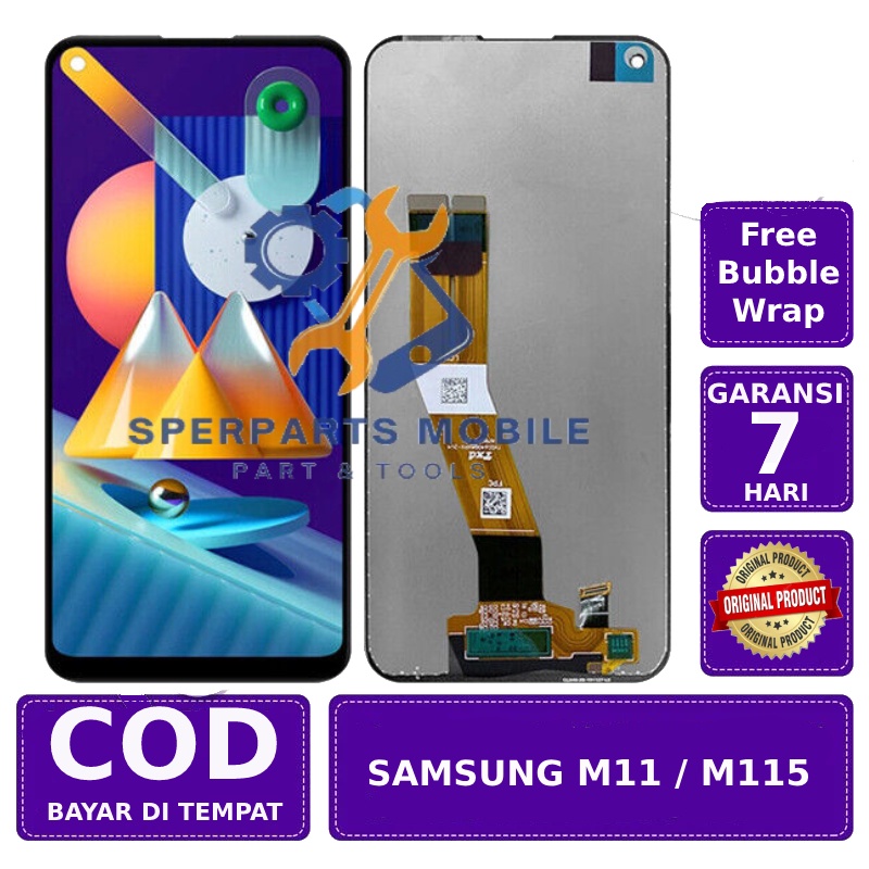 Jual LCD SAMSUNG M11/M115F/ A11 ORIGINAL FULLSET TOUSCREEN GARANSI ...